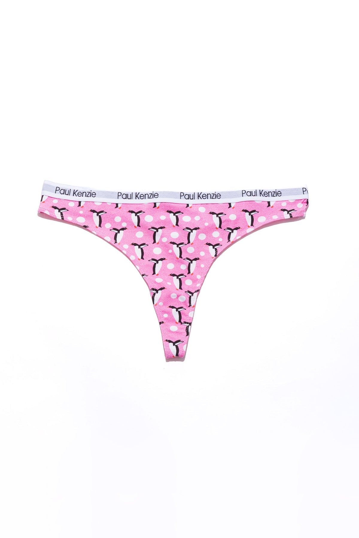 Unique Effect Patterned Women String Thong - Penguin - Paul Kenzie